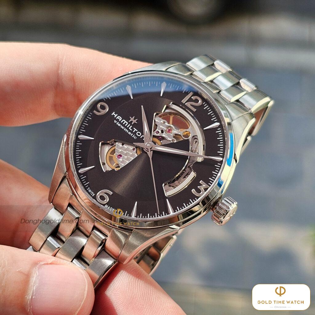 Đồng Hồ Hamilton Open Heart Arabic 42mm H32705181 Used Nam - Gold Time ...