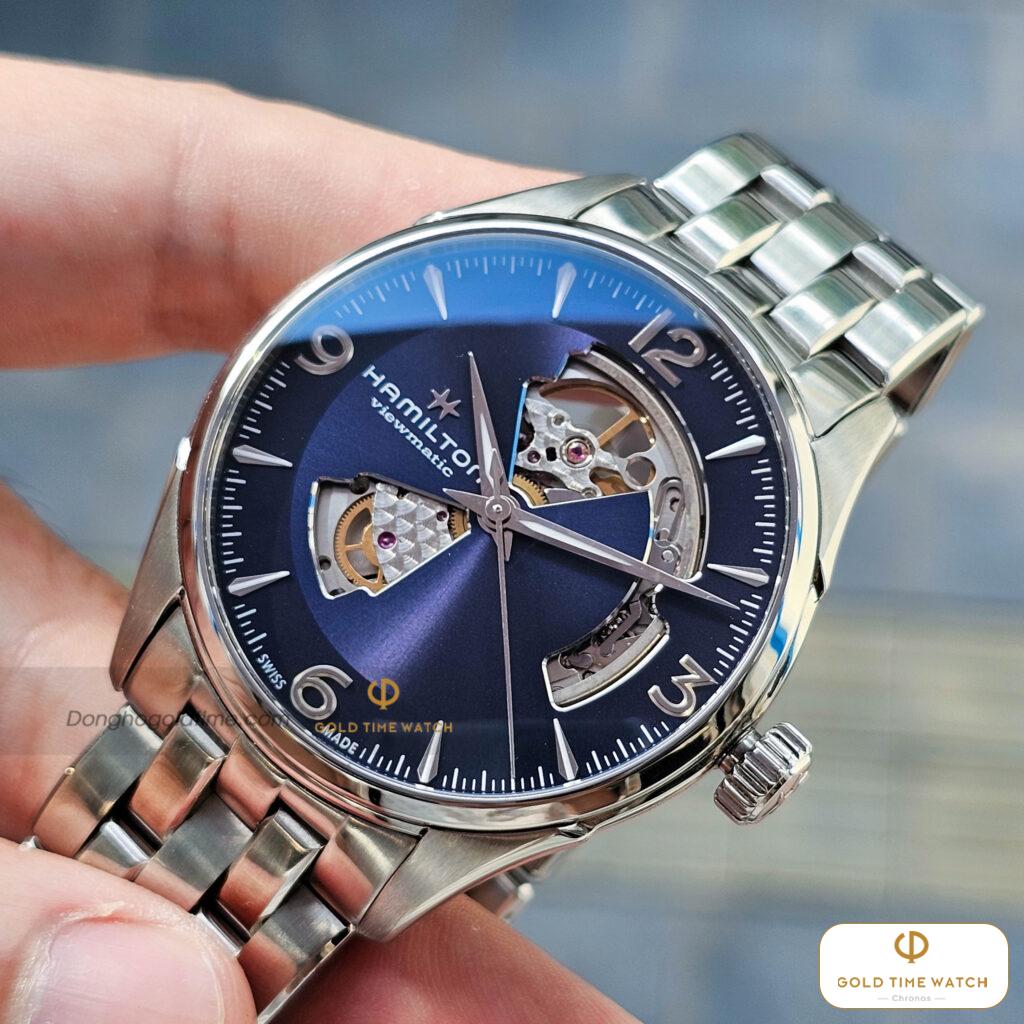 Đồng Hồ Hamilton Open Heart Arabic 42mm Blue H32705141 Used Nam 42MM ...